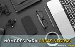 Nombres para cosas negras: Opciones para objetos elegantes y misteriosos
